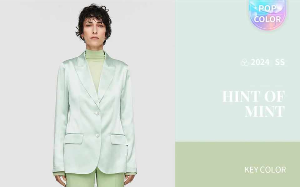 SS24 カラートレンド Hint of Mint | メディア情報 | グローカルネット